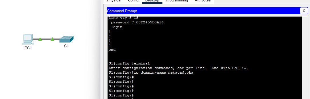 1.3.6 Packet Tracer - SSH Configuration | Secure Remote Access on a ...