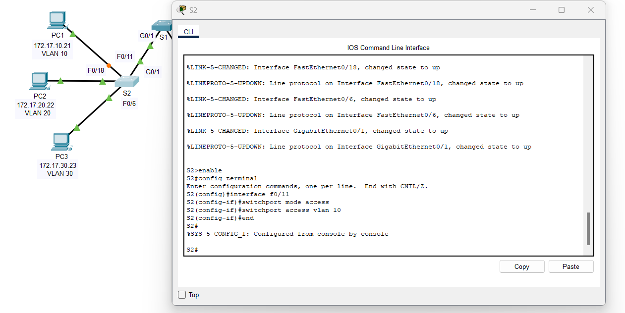 3.3.12 Packet Tracer – VLAN Configuration | VLAN Setup & Troubleshooting