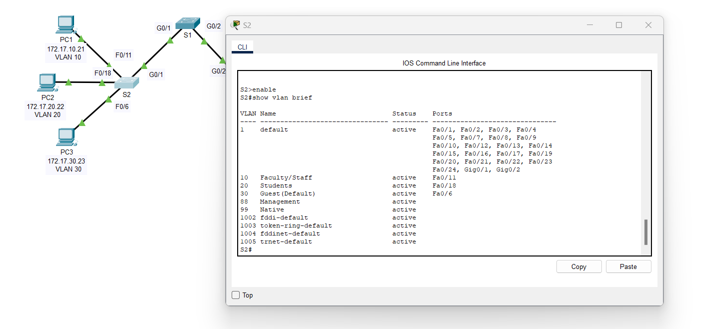 3.4.5 Packet Tracer - Configure Trunks | Cisco VLAN Trunking Guide